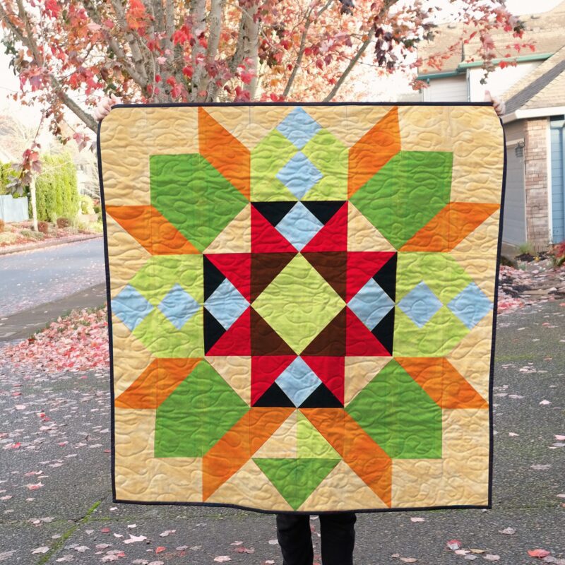 Autumn Splendor Quilt Pattern - Sarah Quilt