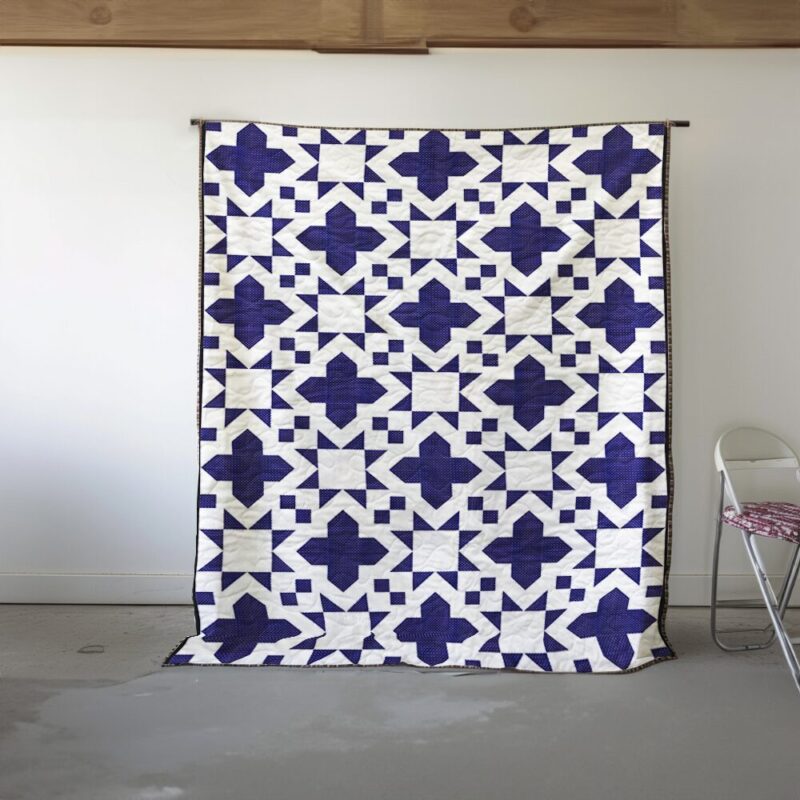 Midnight Stars Quilt Pattern - Sarah Quilt