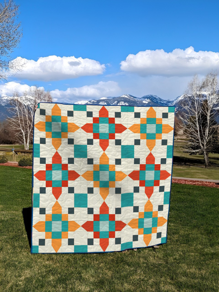 Radiant Horizon Quilt Pattern - Sarah Quilt