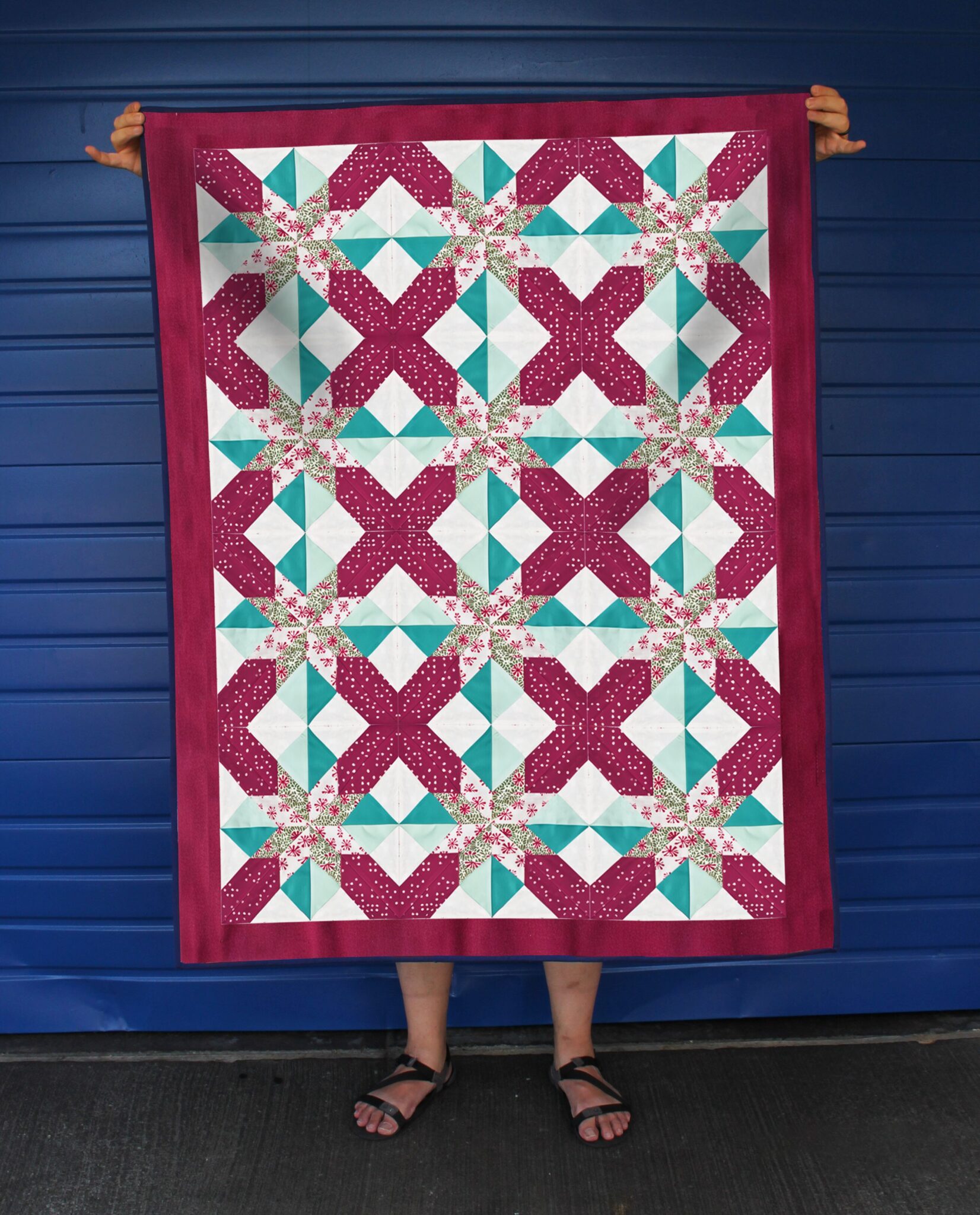 Starlit Garden Quilt Pattern - Sarah Quilt