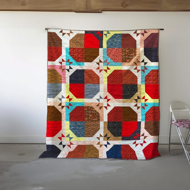 Summer Melody Quilt Pattern - Sarah Quilt