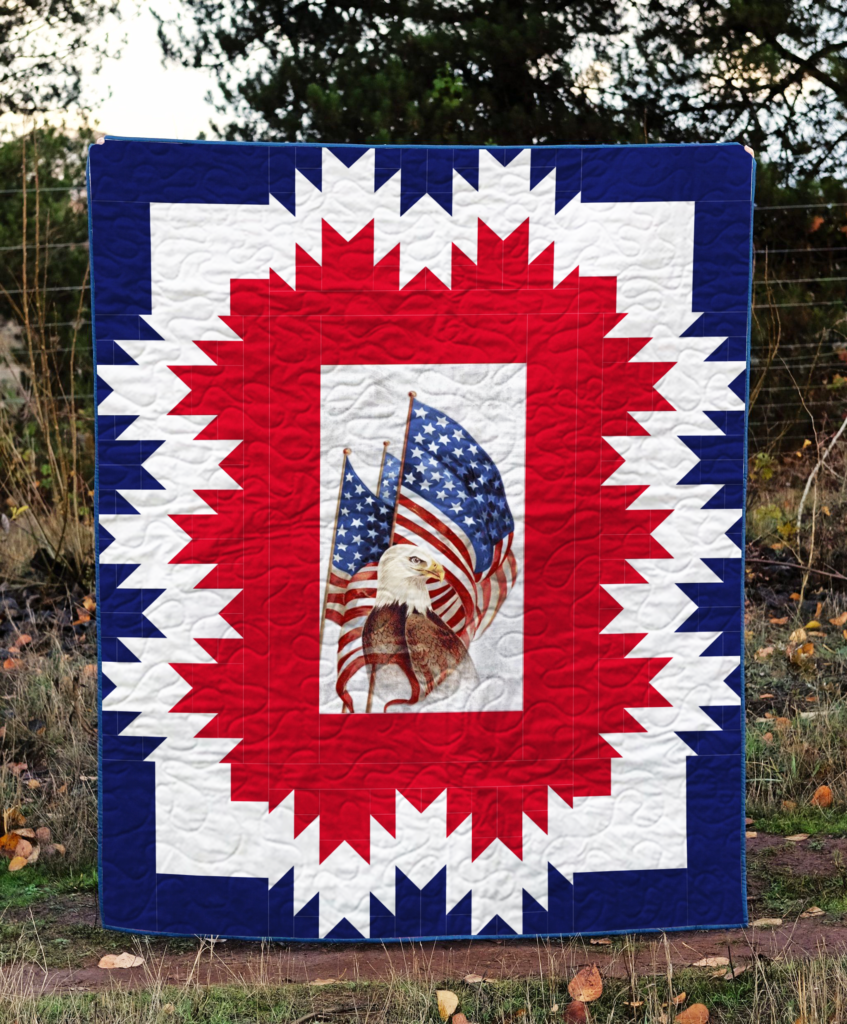 Eagle's Pride Quilt Pattern - Sarah Quilt