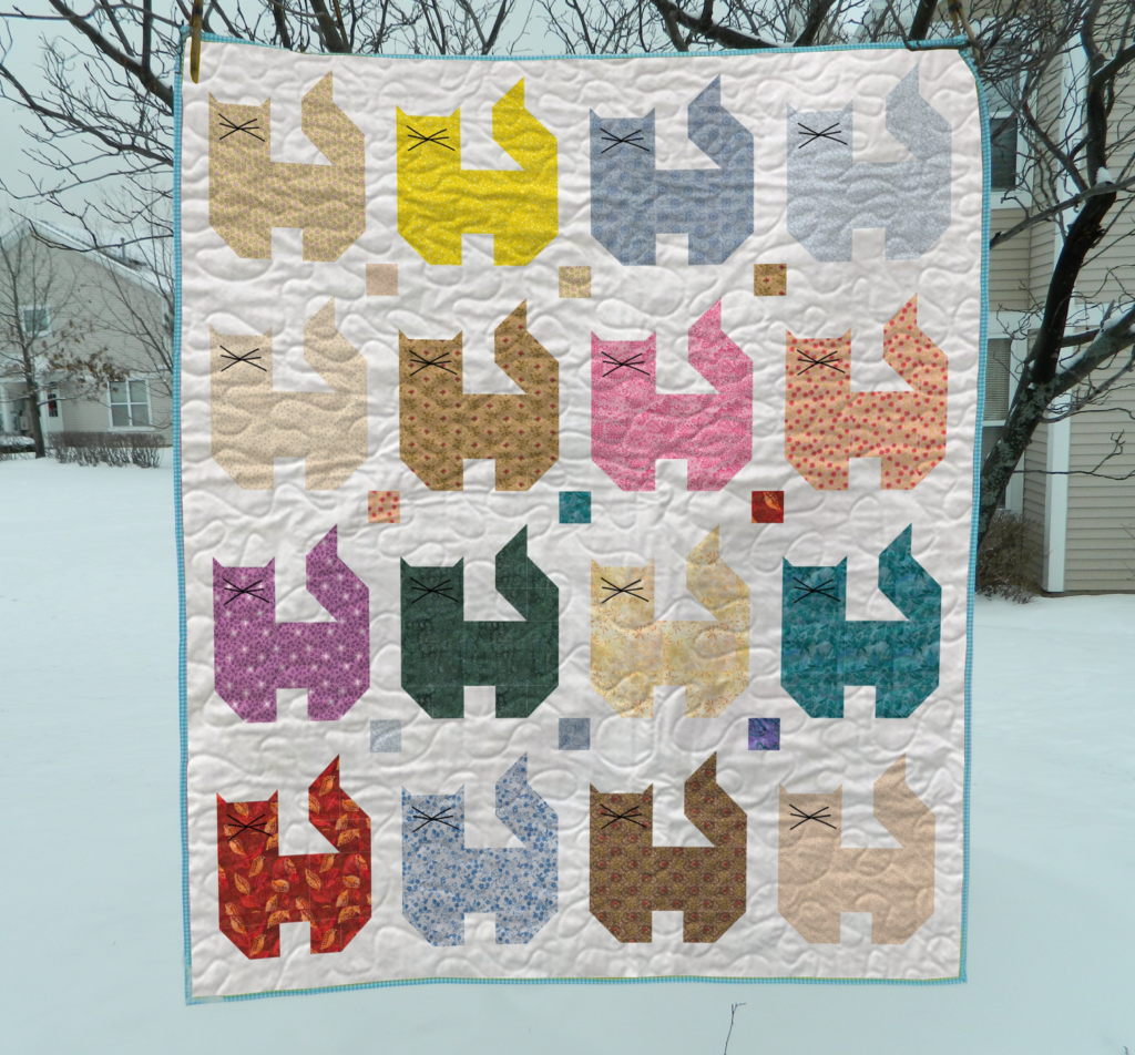 Kitty Parade Quilt Pattern - Sarah Quilt