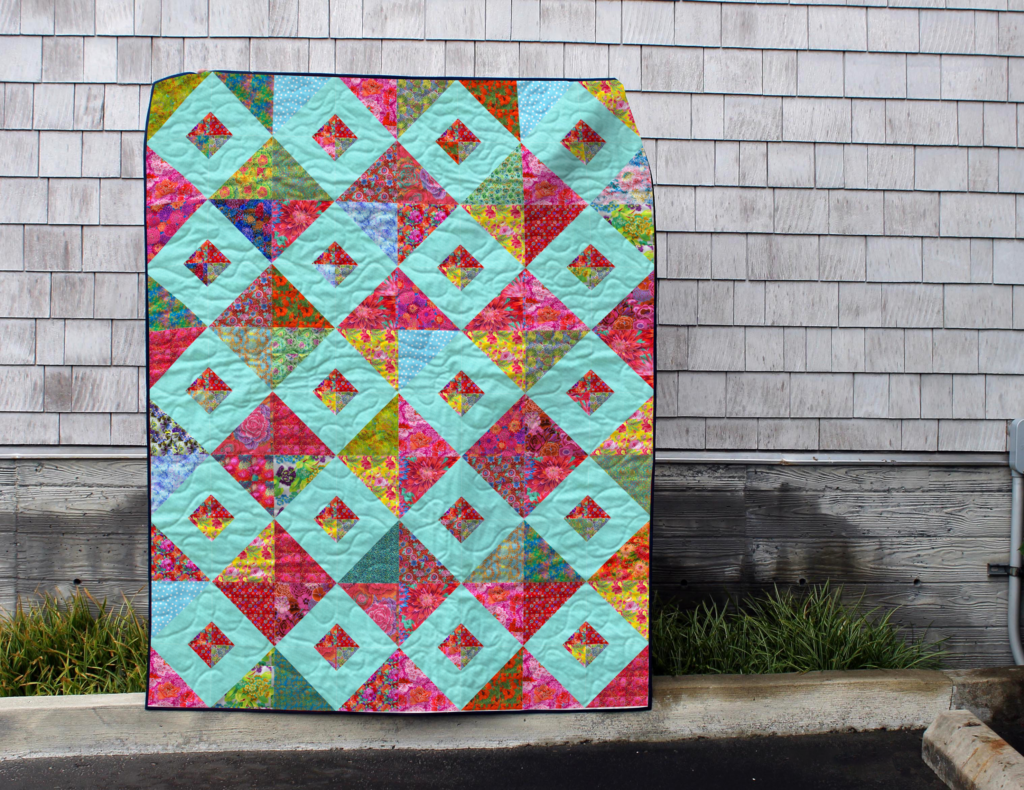 Blooming Jewels Quilt Pattern - Sarah Quilt
