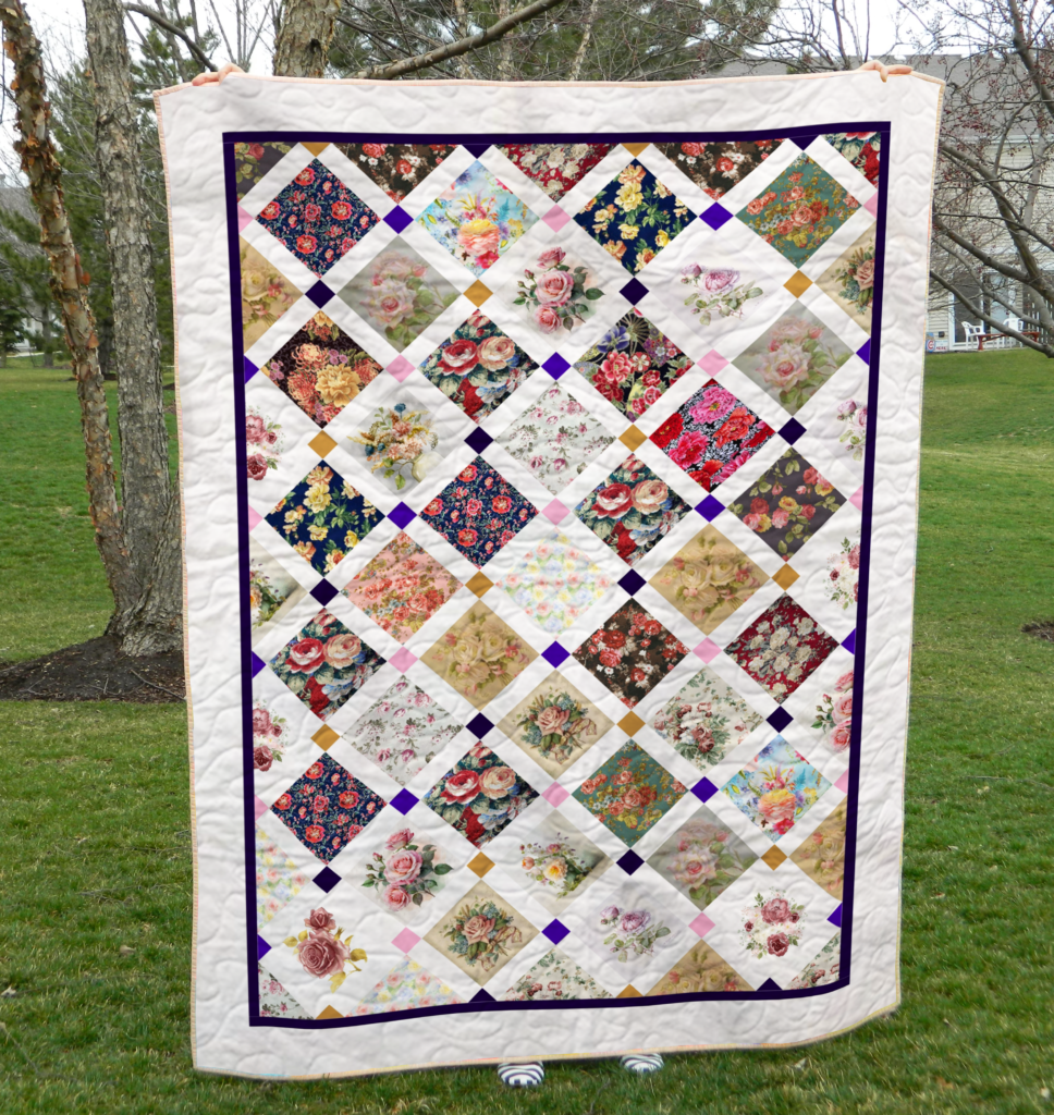 Timeless Petals Quilt Pattern - Sarah Quilt