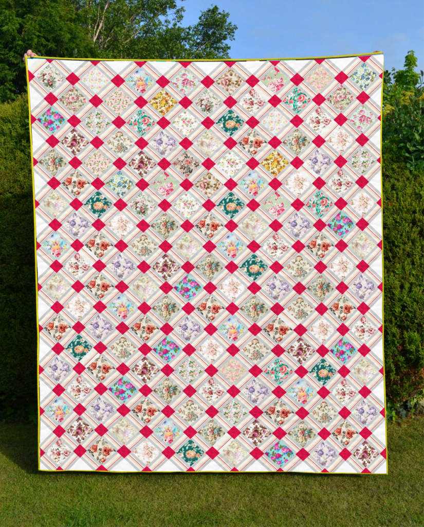 Garden Trellis Quilt Pattern - Sarah Quilt