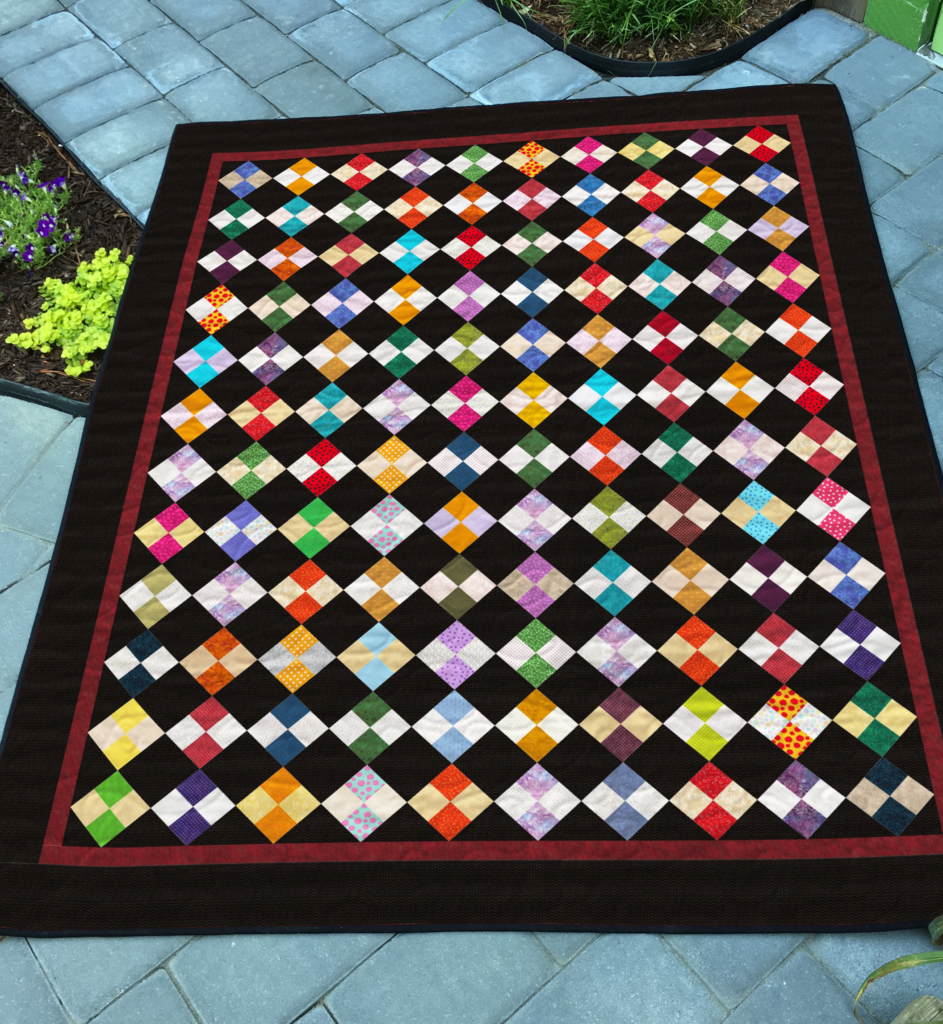 Midnight Carnival Quilt Pattern - Sarah Quilt