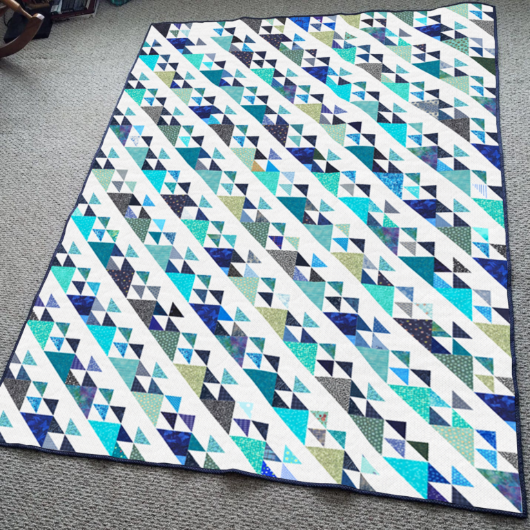 Sea Glass Quilt Pattern - Sarah Quilt